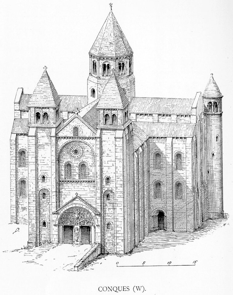 Abadia de Sainte-Foy, Conques – A Riqueza da Arte Românica no Caminho ...
